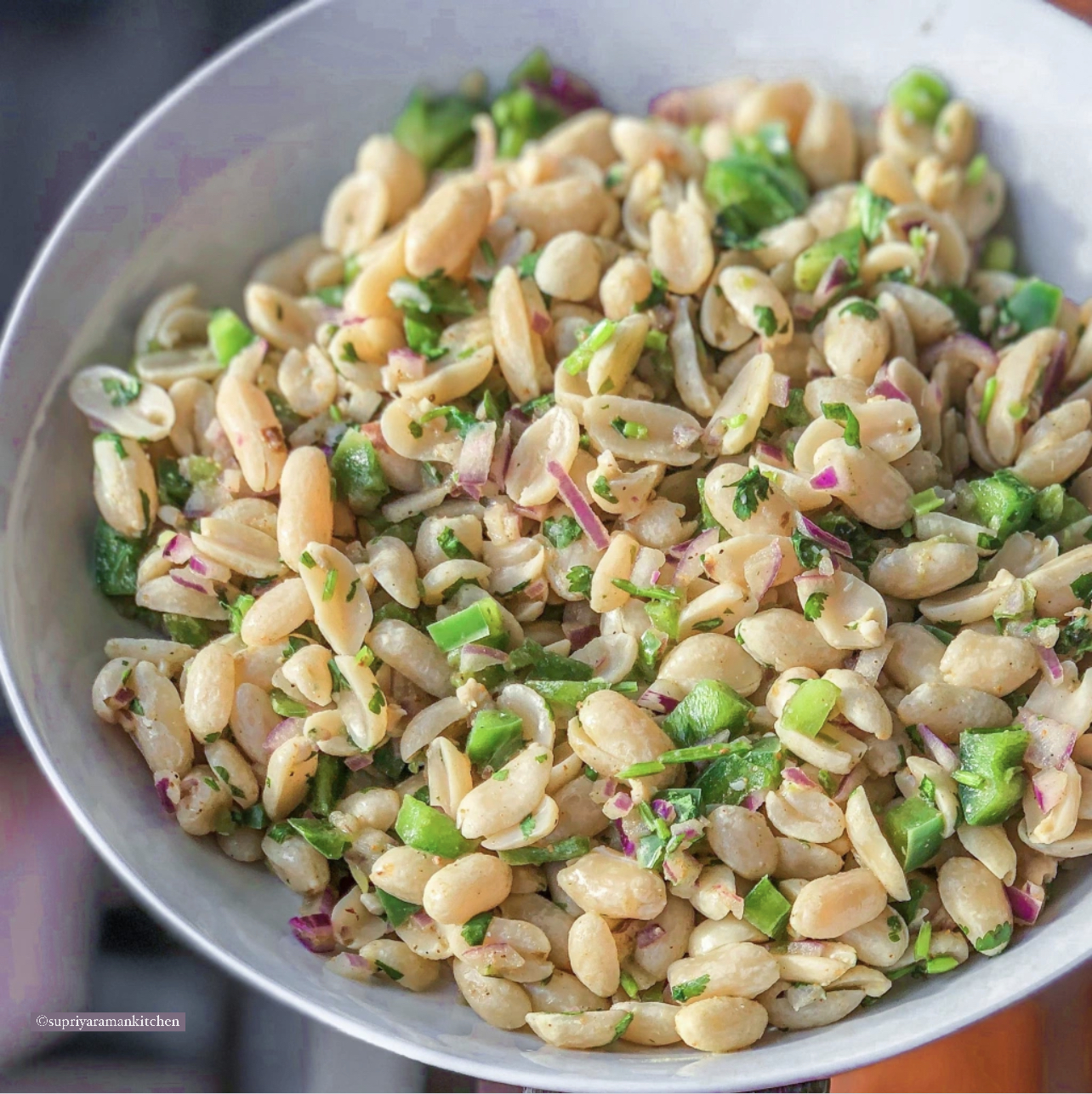 Indian Peanut Salad - Supriya Raman