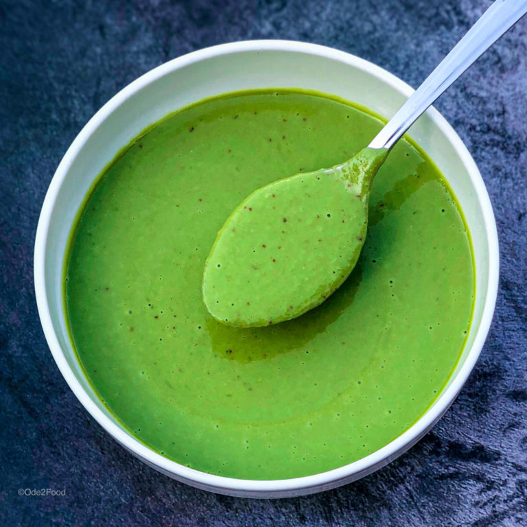 Epic Easy Basil Sauce with Scallions (Vegan) - Supriya Raman